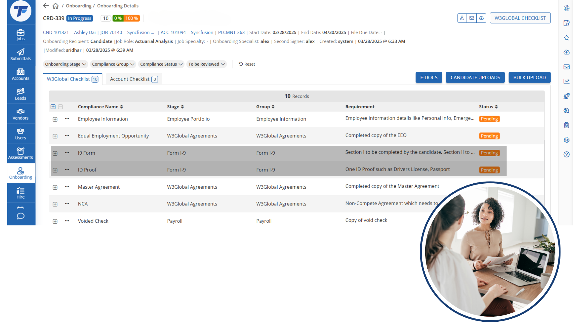 Seamless & Compliant Onboarding | Talent Pathway